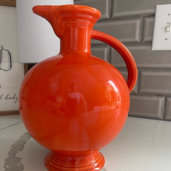 Fiestaware | Dining | Vintage Fiesta Fiestaware Original Red Carafe ...